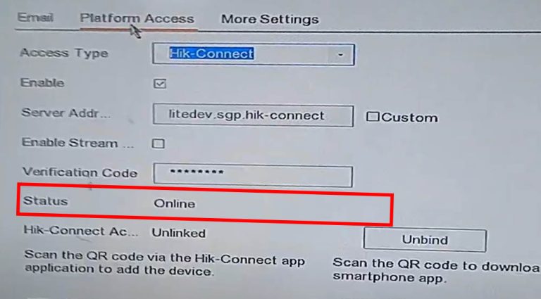 Fix Hikvision Offline (Parsing server domain failed ...
